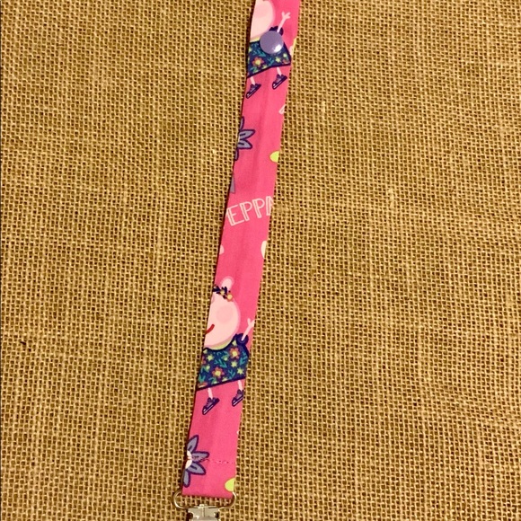 Accessories | Peppa Pig Diaper Cover And Pacifier Clip | Poshmark